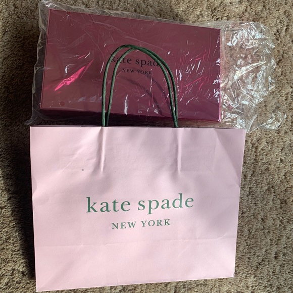 kate spade | Other | Kate Spade Shiny Pink Gift Box | Poshmark